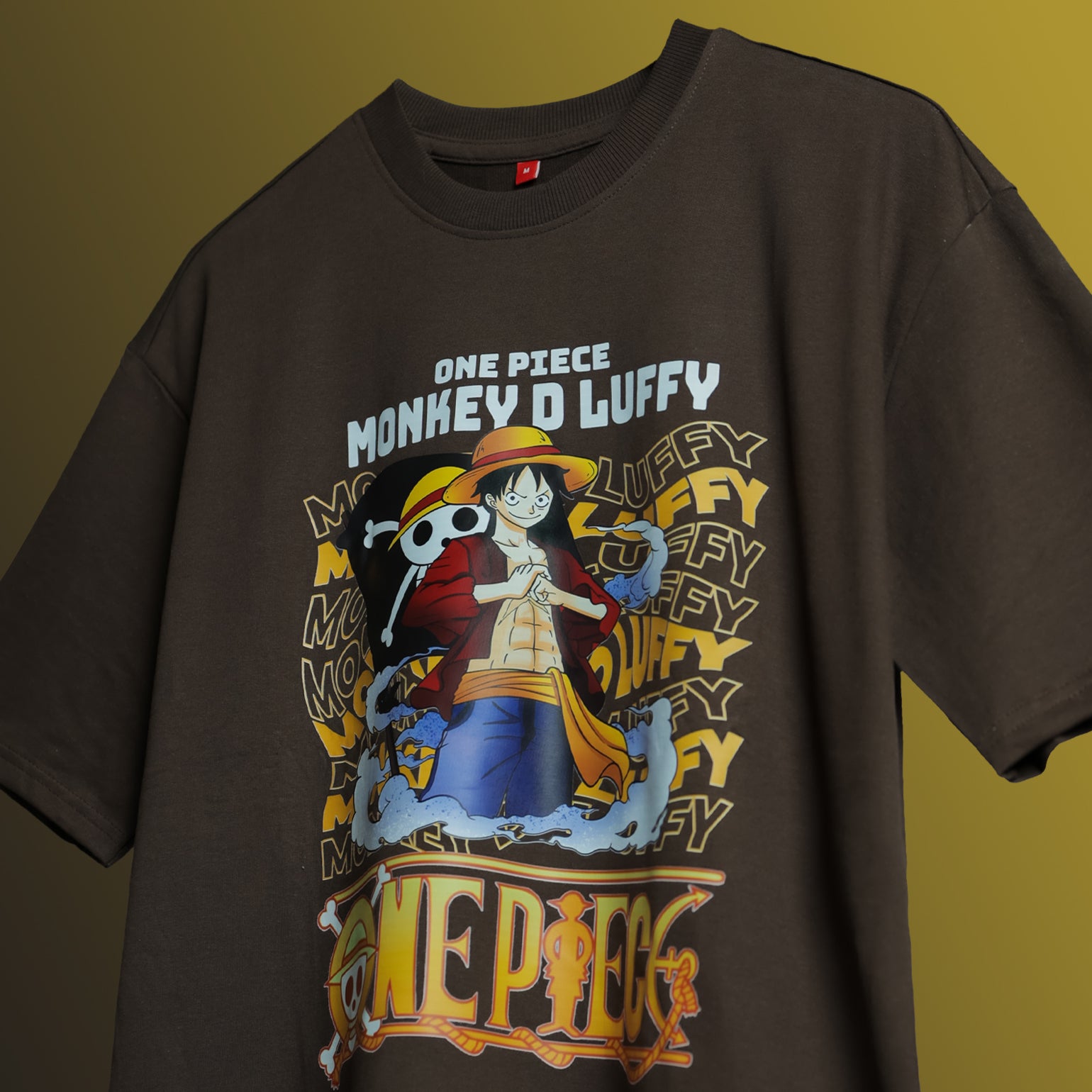 Monkey D. Luffy Signature Oversized T-shirt - Sleekandpeek