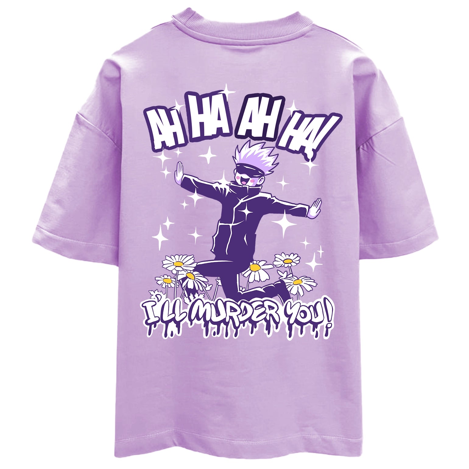 Ora Ora - Gojo Satoru Oversized T-shirt - SleekandPeek